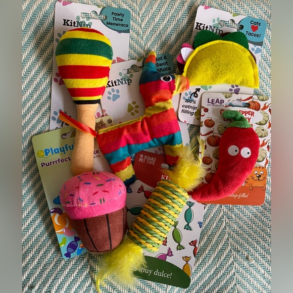 Cat | Nwt Cat Toys Bundle Fiesta Party | Poshmark